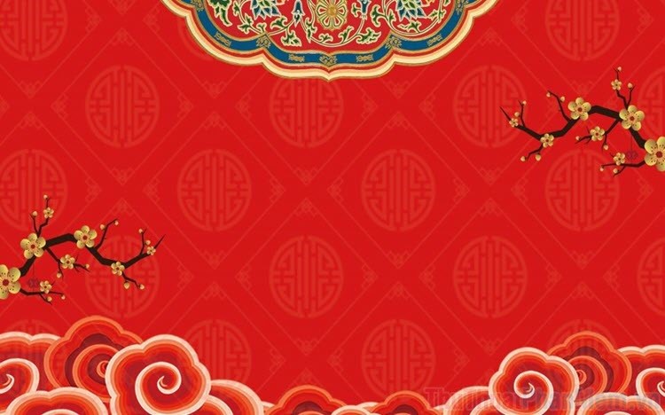 Beautiful red Tet backgrounds