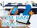 Searching for Friends on Zalo for iPhone, Finding and Connecting on ...