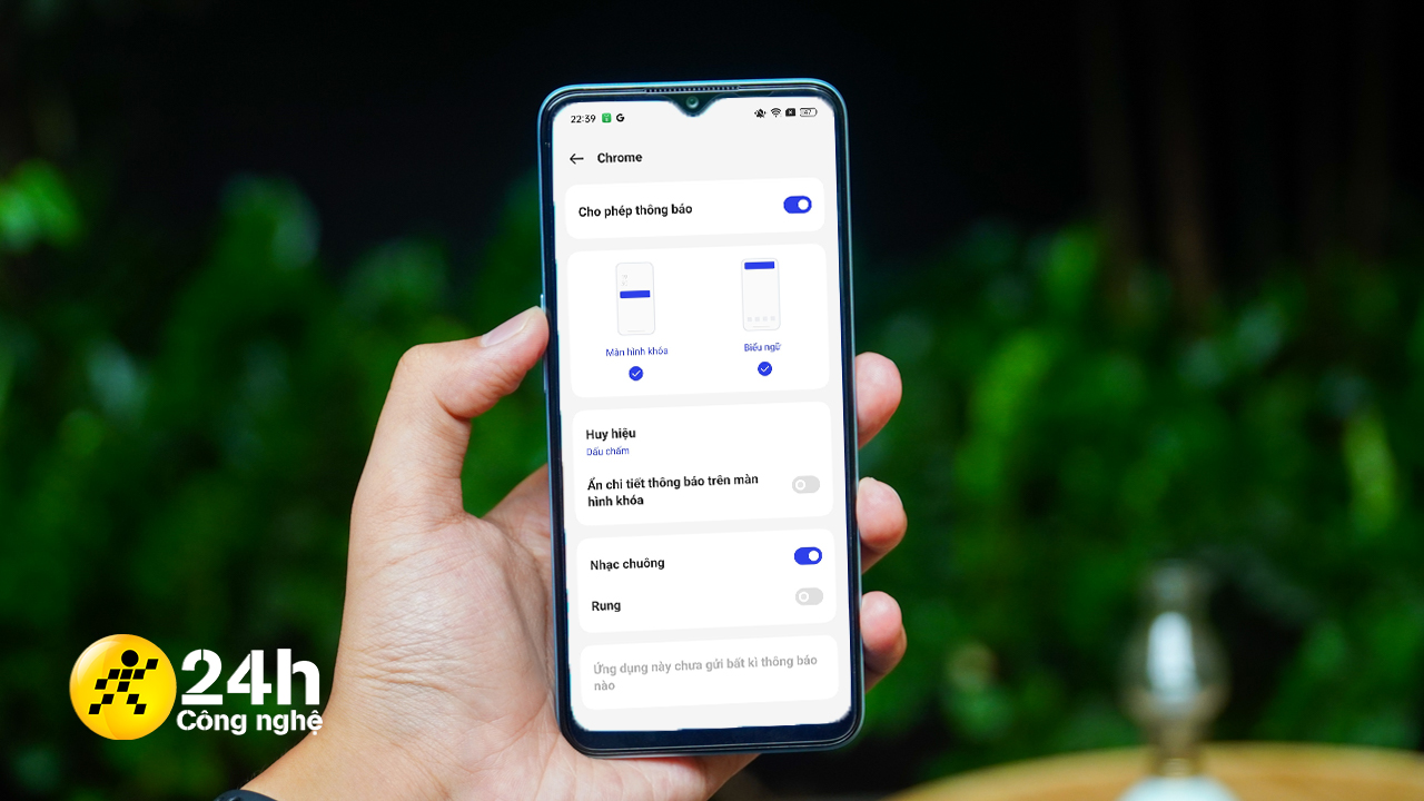 How to enable app notification vibration on OPPO phone for easier tracking