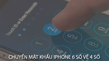 How to Change iPhone 6 Passcode from 6 Digits to 4 Digits