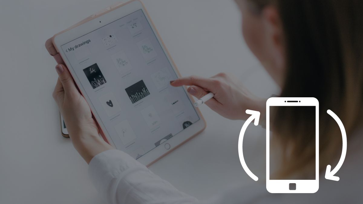 Simple and Quick Guide to Rotate iPad Screen and Lock Rotation