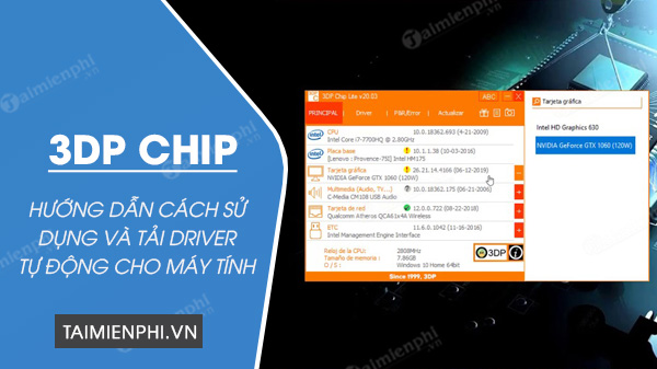 How to Automatically Download Drivers for Your Computer using 3DP Chip