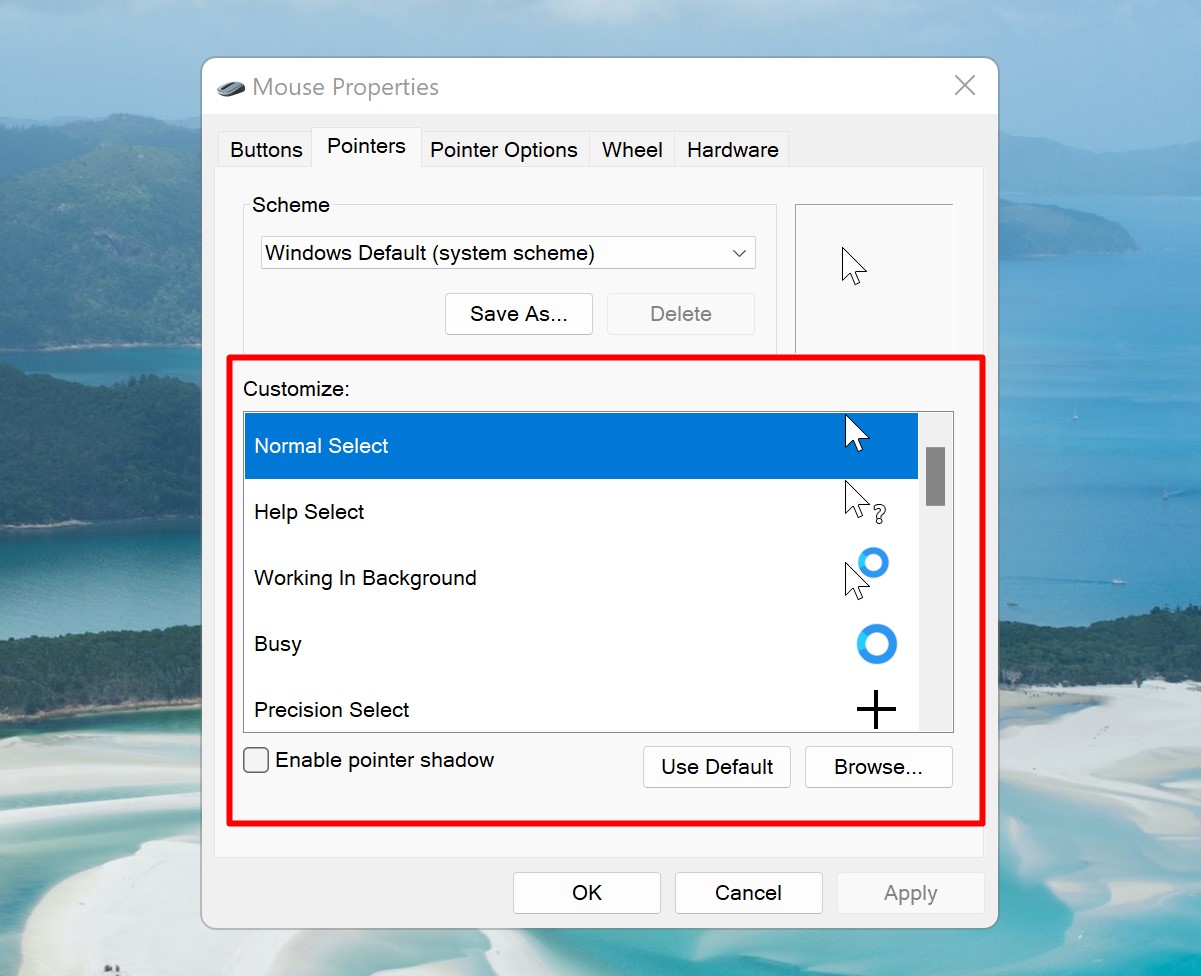 Guide on Changing Your Computer Mouse Cursor on the Desktop