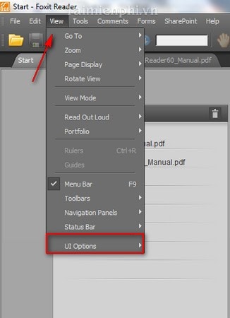 Guide to Changing Your Foxit Reader Interface
