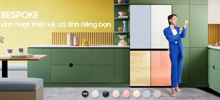Samsung Bespoke refrigerators unveil 7 new stunning colors and start ...
