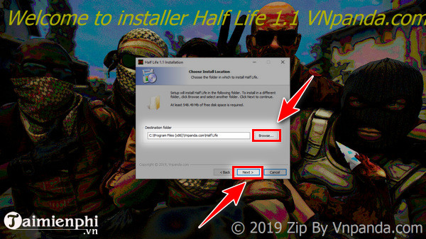 Install Half-Life and play the game on your computer.
