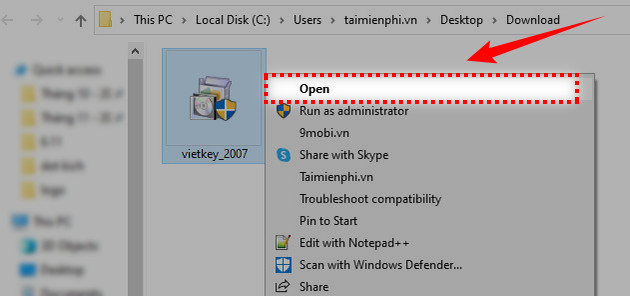 Installing Vietkey on Windows 10 for Accented Vietnamese Typing