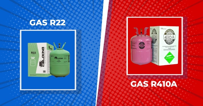 Comparing R22 and R410A Gas - Which Air Conditioning Refrigerant to Use?