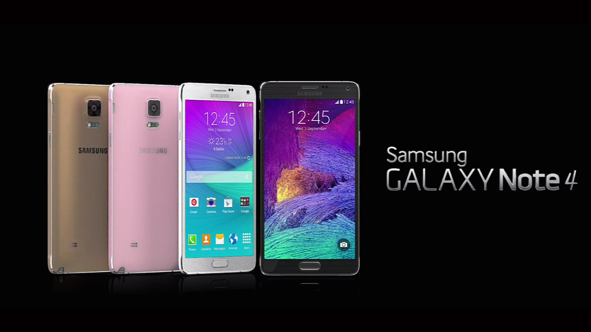 Compilation of all Samsung Note models from the past to present