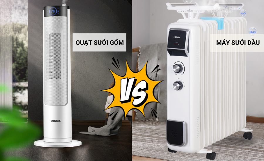 Choosing between a ceramic heater fan and an oil heater?