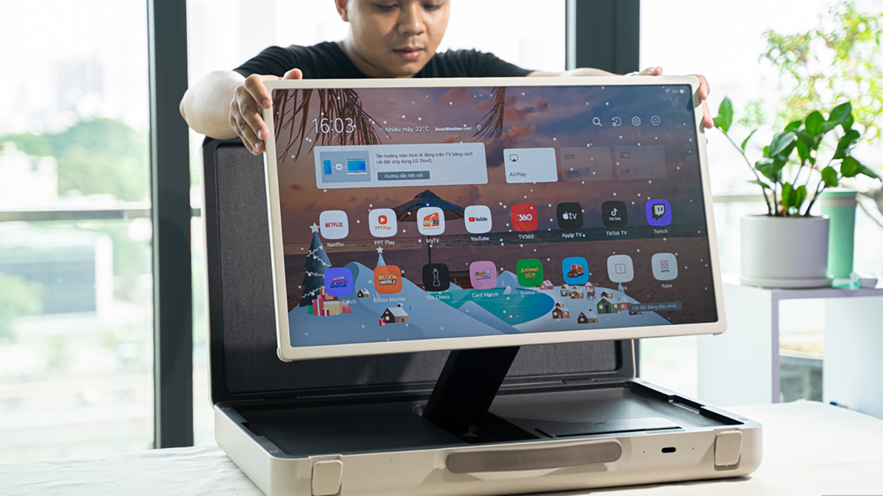 Hands-on with LG StandbyME Go: No dragon fruit but the first TV in a ...