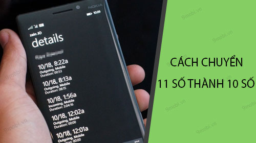 Converting 11-digit to 10-digit Numbers on WinPhone