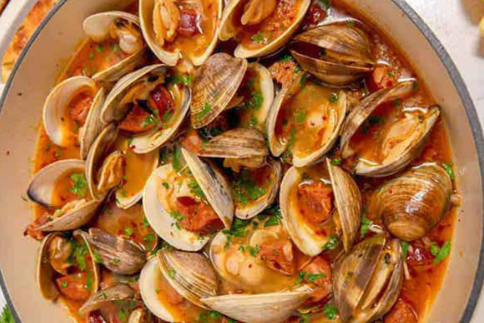 Simple Homemade Lemongrass Chili Clam Stir-Fry Recipe