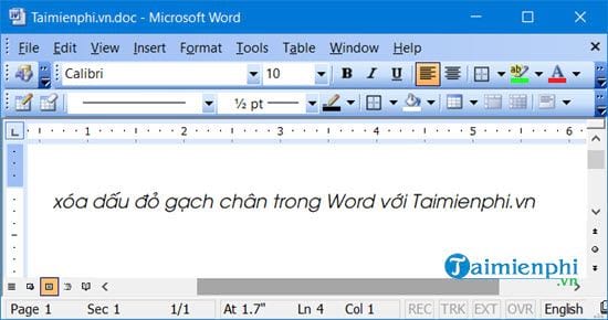 Learn how to remove red underline in Word and turn off spell check