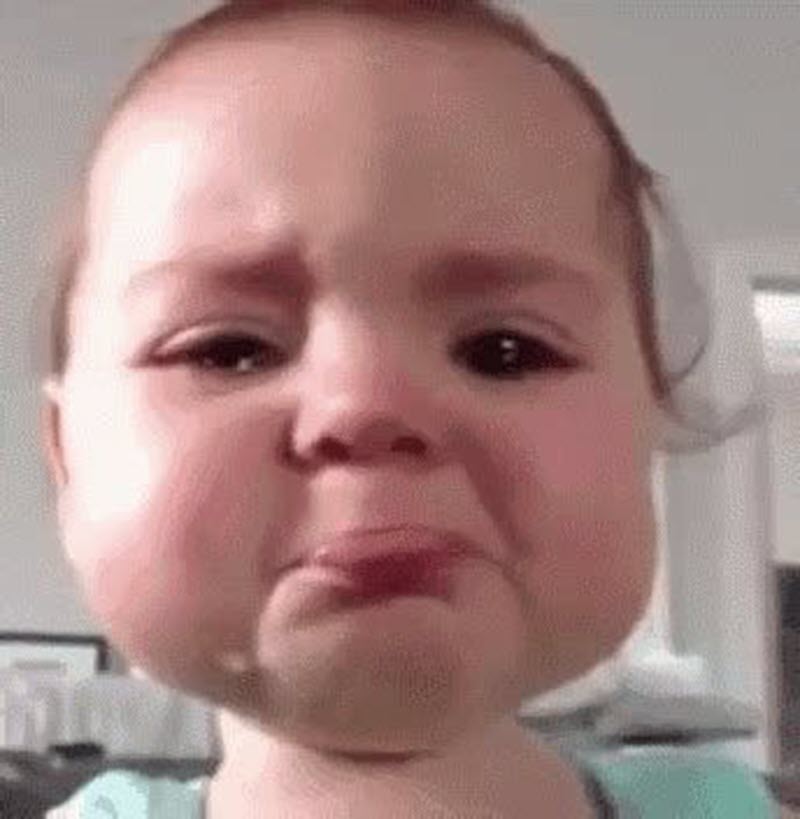 Compilation of hilarious baby crying memes