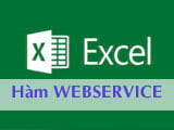 The WEBSERVICE function in Excel retrieves data from a web service on ...