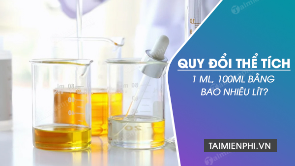 Wondering how many liters are in 1 ml or 100 ml? Let's convert milliliters to liters!