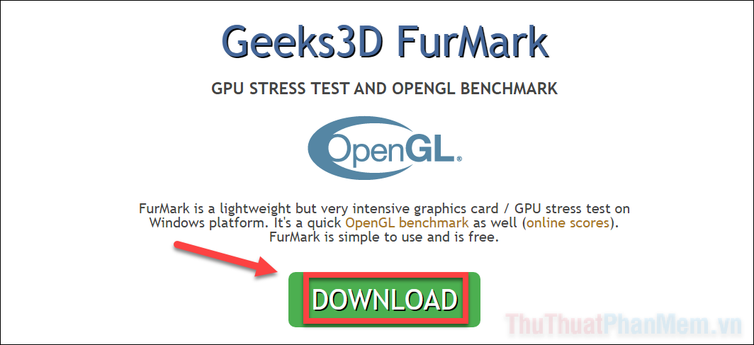 How to Test Your GPU Using Furmark
