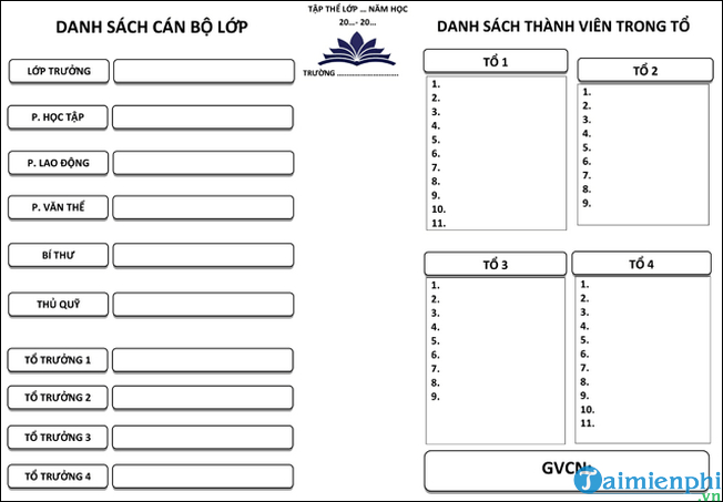 Beautiful Classroom Diagram Templates in Word, 2, 3, 4 Rows