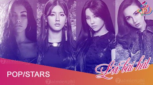 Lyrics for the Song POP/STARS, Song's Lyrics POP/STARS, Music Video and ...