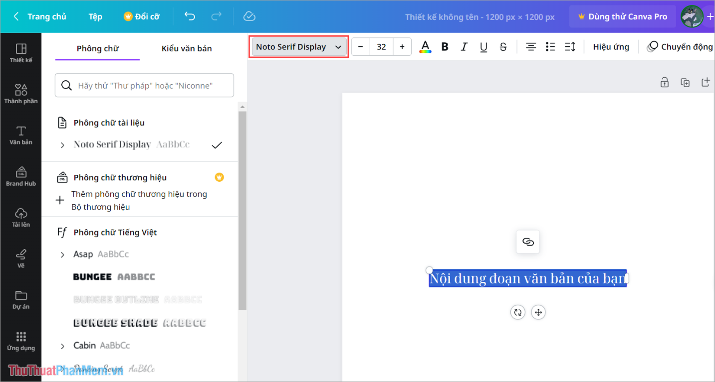 Top 100+ Stunning Vietnamese Fonts on Canva