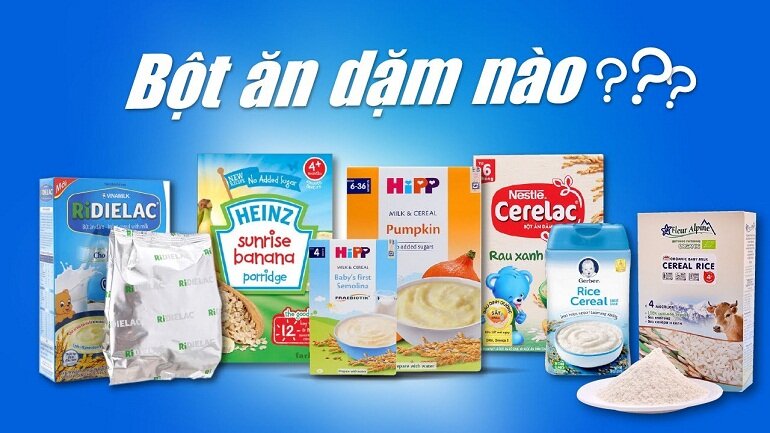 What to consider when buying weaning powder for a 5-month-old? | Mytour.vn