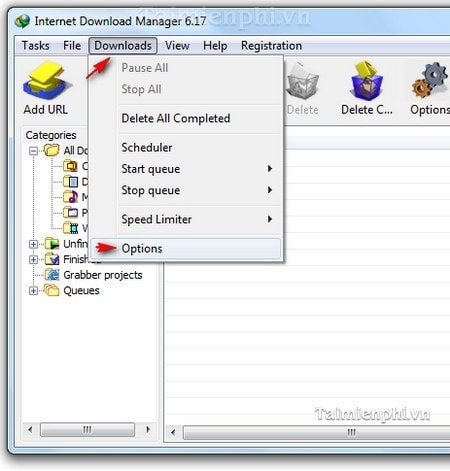 Adding File Formats for Download in Internet Download Manager (IDM)