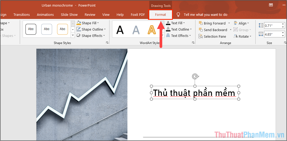Rotating Text in PowerPoint