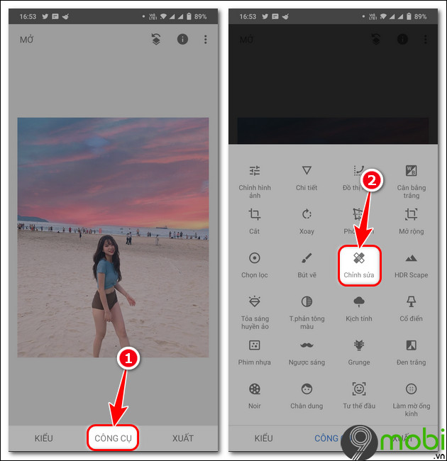 Learn how to remove people from photos using Snapseed