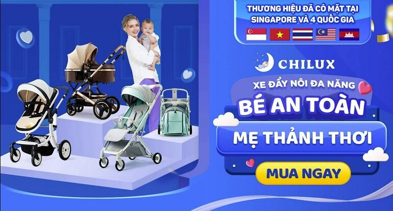Review of the Top 3 High-End Chilux Baby Stroller Models | Mytour.vn