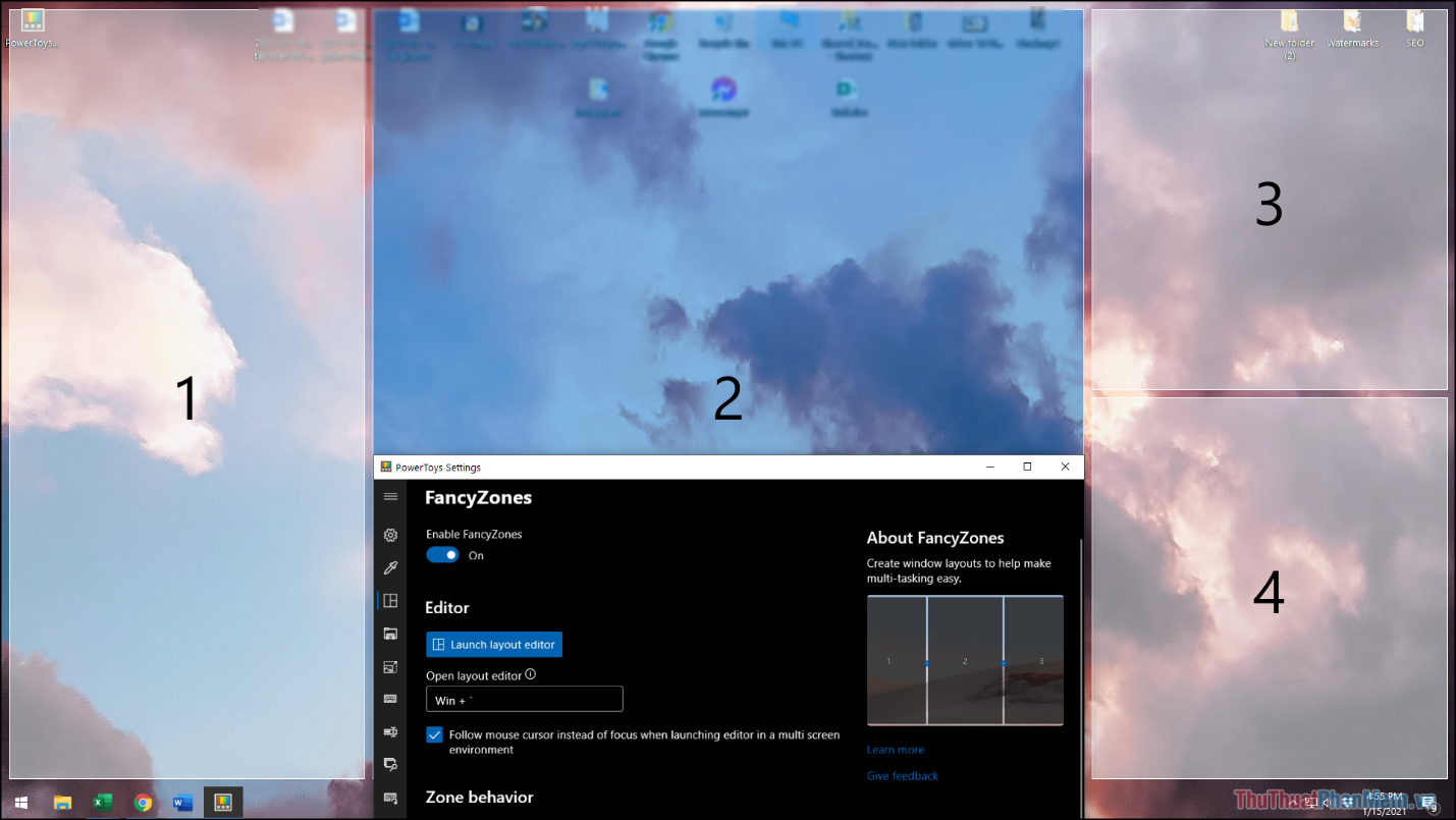 Customizing Screen Splitting on Windows 10