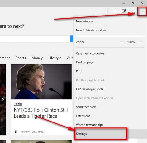 Change Edge interface, switch browser theme Microsoft Edge