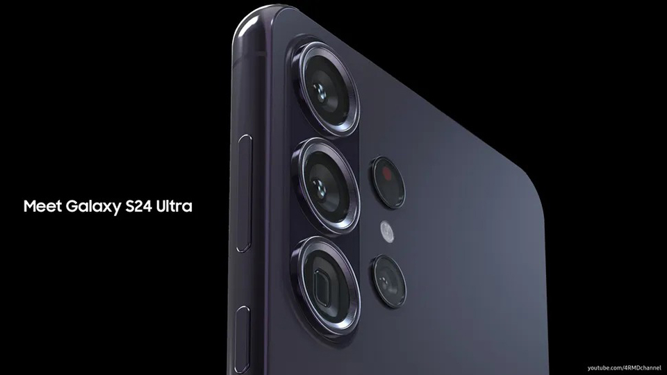 First Look: Galaxy S24 Ultra Unveils Striking Camera Cluster in Initial ...
