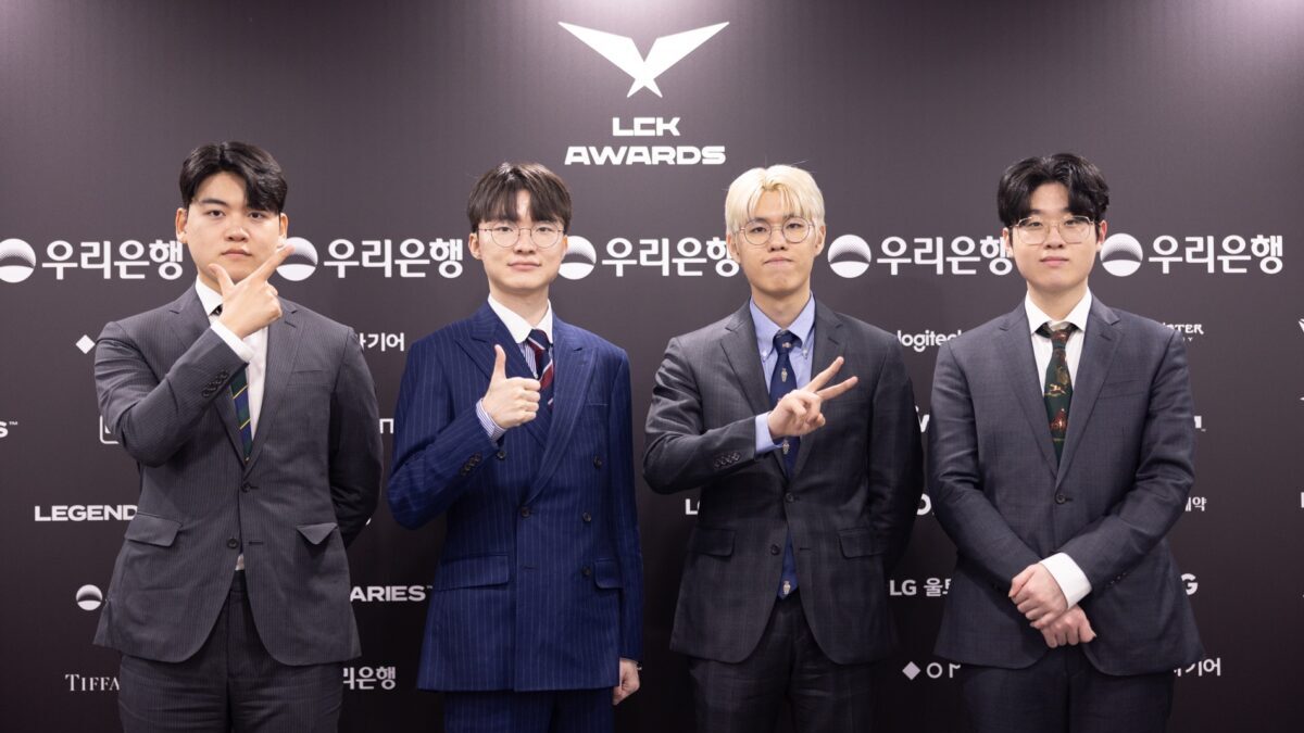 Faker and T1 eSports dominate LCK Awards 2023