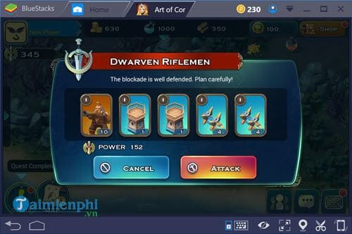 Art Of Conquest PC Gameplay with Bluestacks Emulator