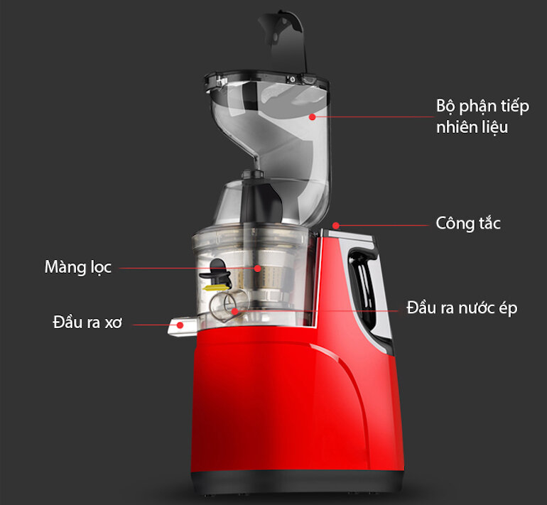 Hongxin RH312 Slow Juicer - The Ultimate Choice for Fresh and ...