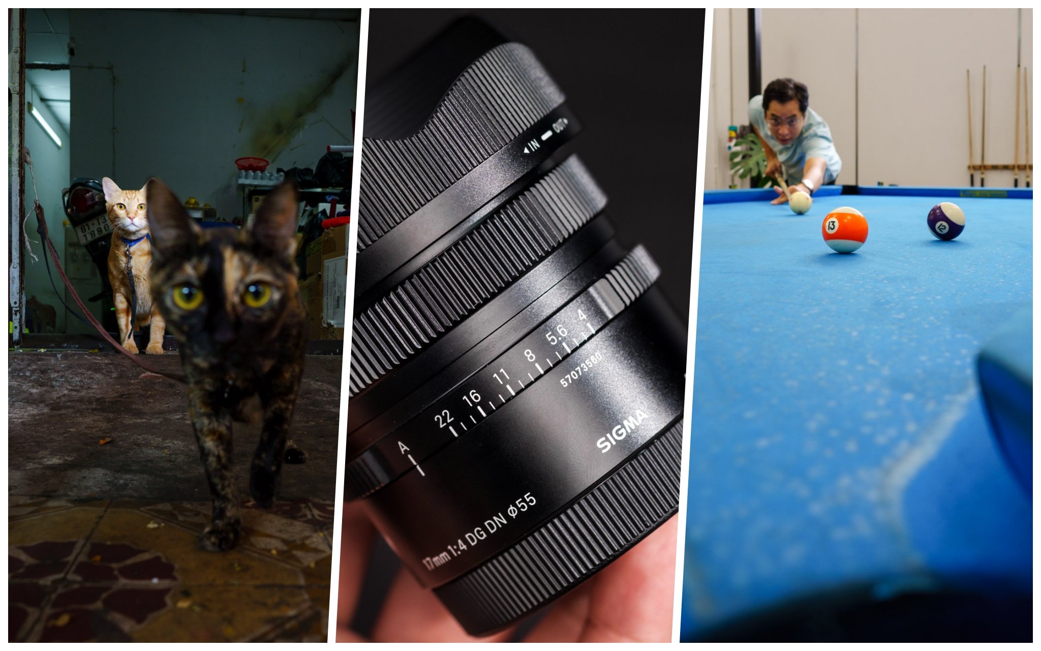 Đánh giá chi tiết về Sigma 17mm f/4 DG DN: Thân kim loại, thiết kế nhỏ ...