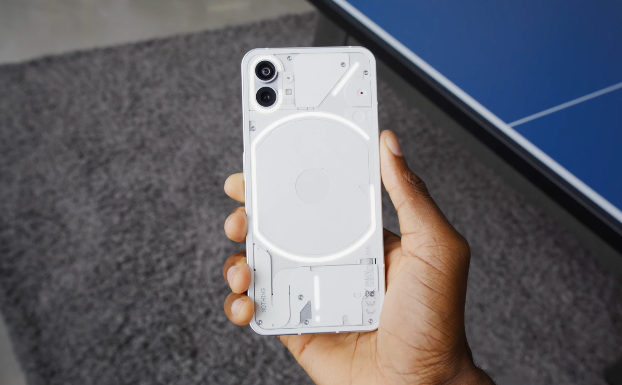 Hands-on Video of Nothing Phone 1: A Transparent Back Smartphone with ...