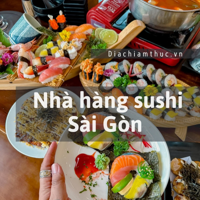 Enchanted by 19 Famous Sushi Restaurants in Saigon - ALONGWALKER