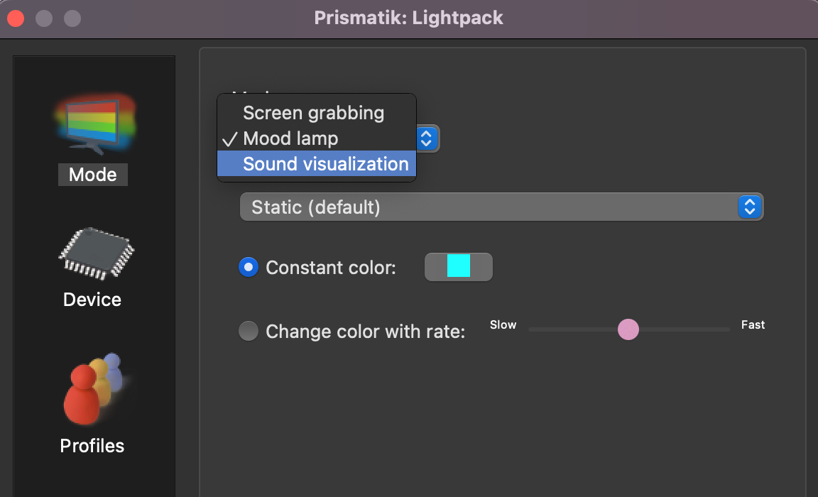 Setting up Ambilight LED screen lights