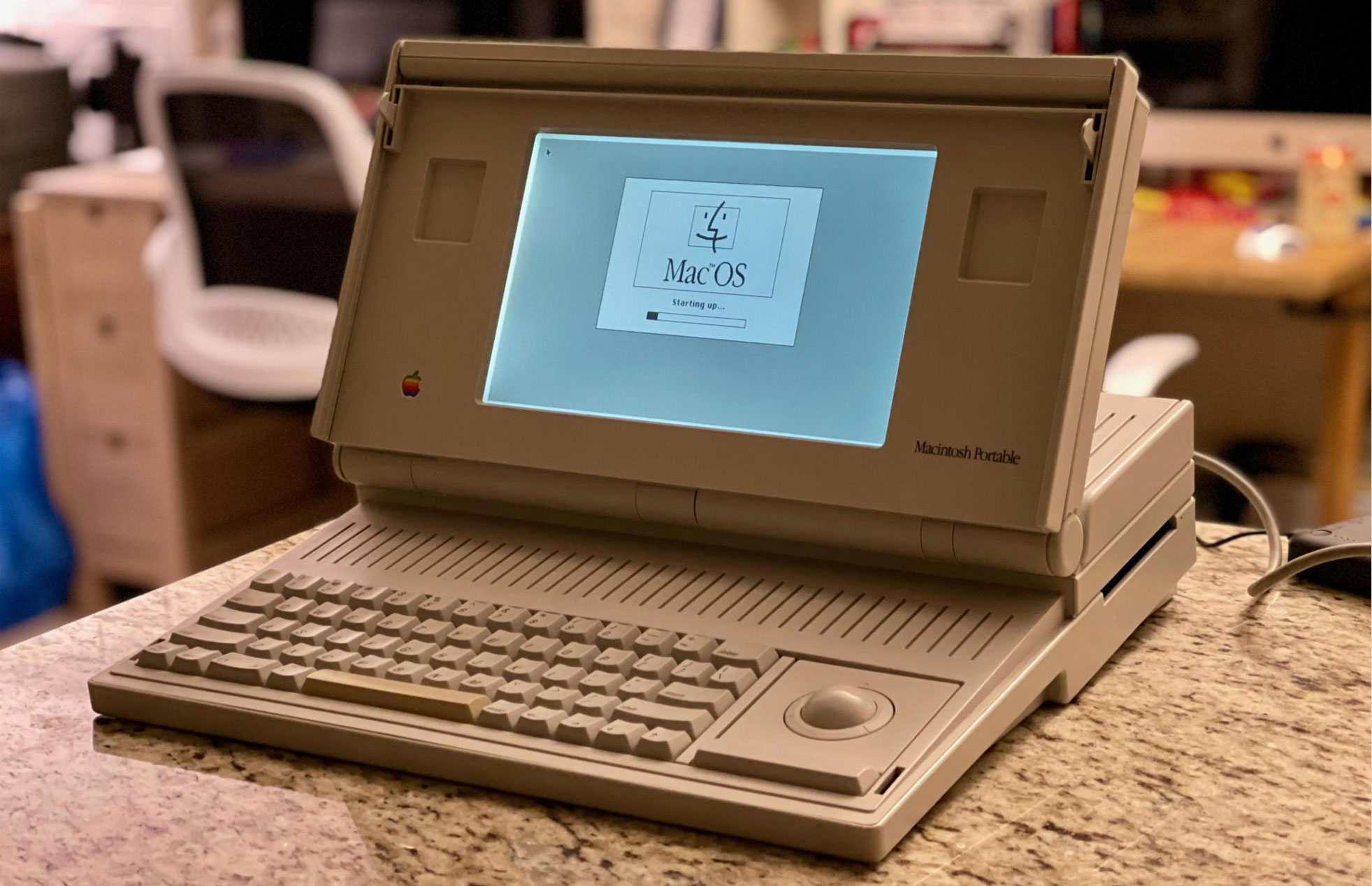 33 years ago today, Apple introduced the Macintosh Portable - the ...