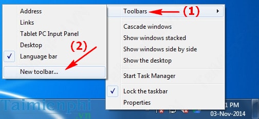 Quickly Browse Data Using Taskbar on Your Computer