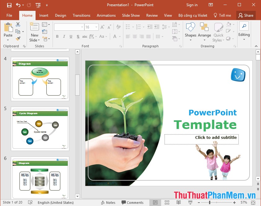 Curated Selection of Beautiful PowerPoint Templates and Slides