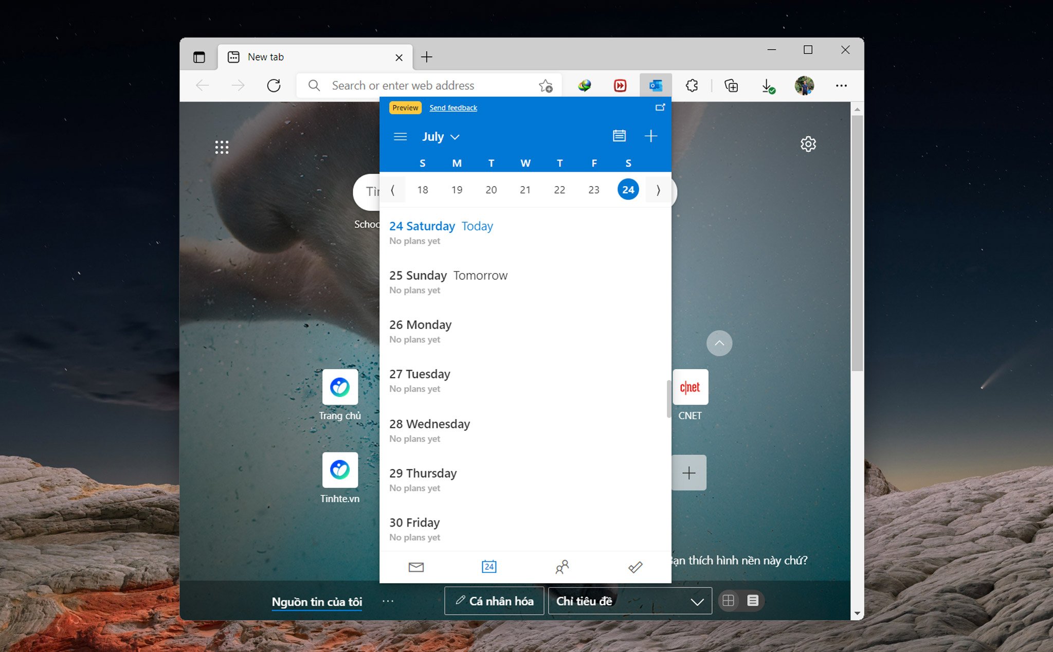 Microsoft Edge 92: Cải tiến quản lý mật khẩu, Tiện ích mở rộng Outlook mới, Thả cảm xúc cho tin tức