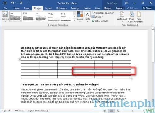 Deleting Cells in Word, Removing Cells in Tables
