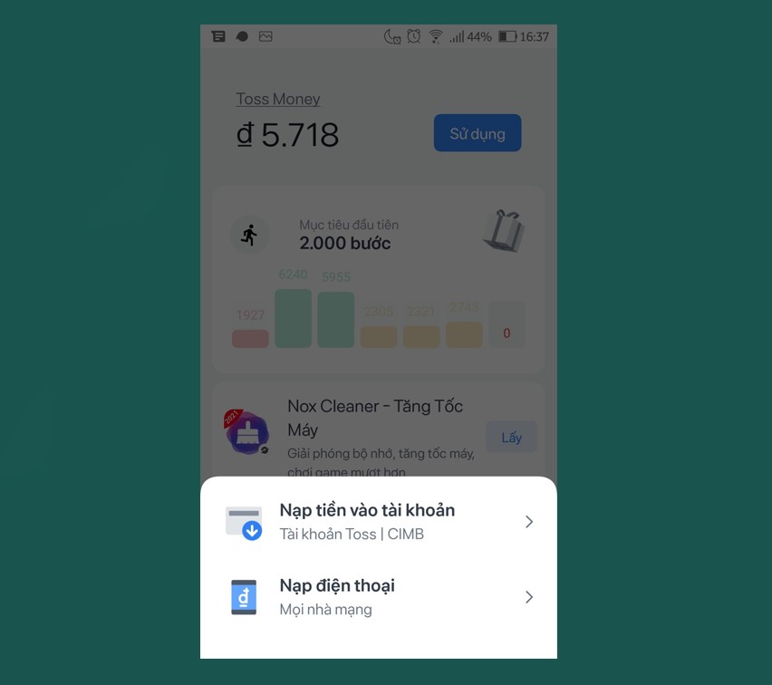 What is Toss? Download Toss to walk and earn money on Android, iOS