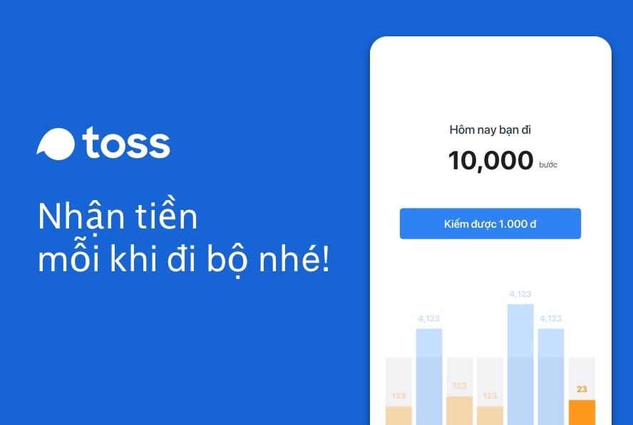 What is Toss? Download Toss to walk and earn money on Android, iOS