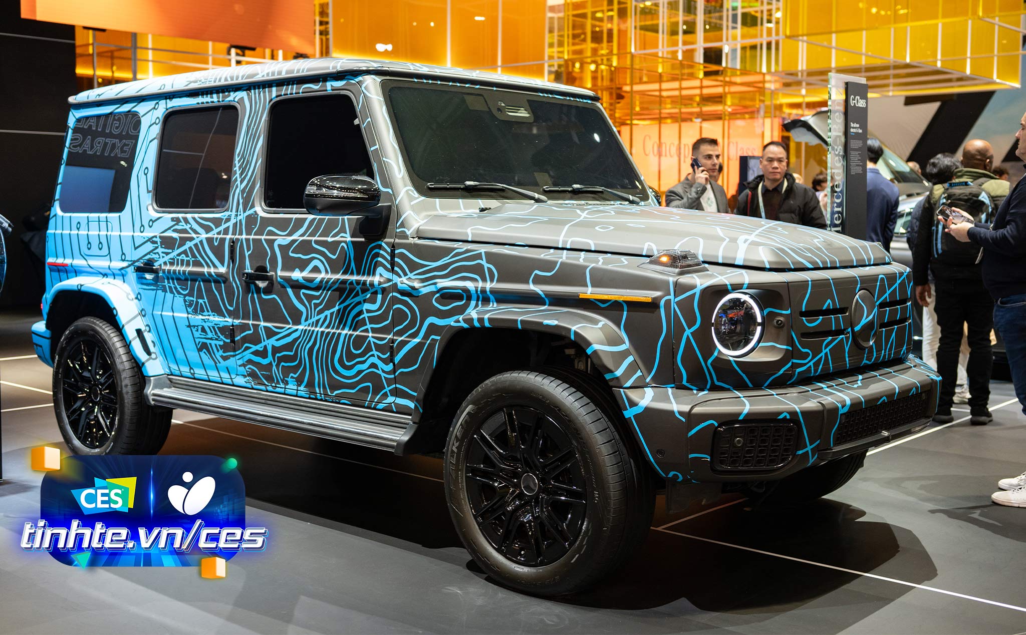 CES24: Trải nghiệm đặc sắc cùng Mercedes-Benz G-Class phiên bản điện ...