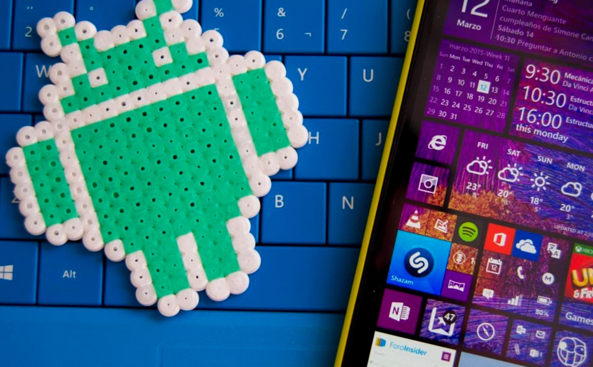 Windows 10 Mobile Capable of Running Android Apps