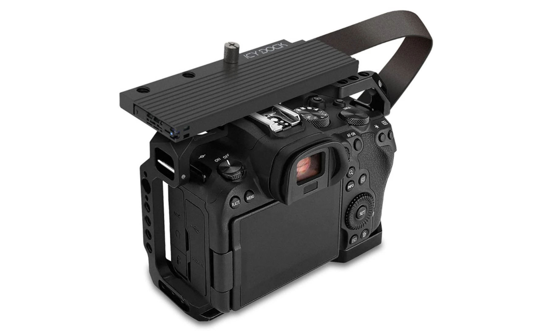 With the Icy Dock CP130, users can effortlessly attach M.2 NVMe SSDs to ...